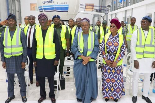 Sanwo-Olu unveils Caverton’s AW 109 helicopter simulator - The ...