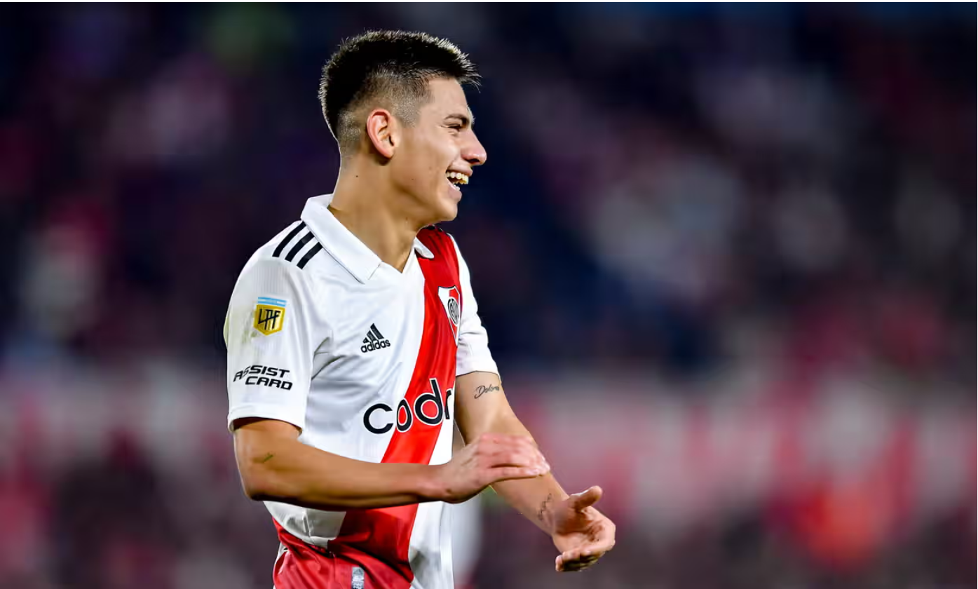Manchester City agree €25m deal to sign Claudio Echeverri from River ...