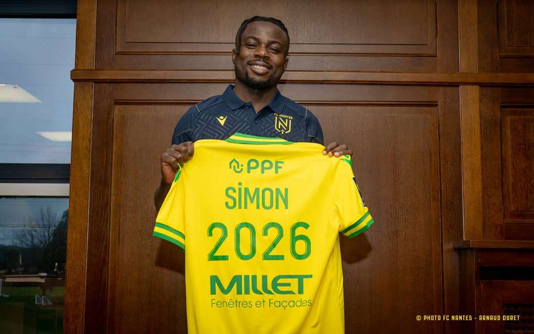 Moses Simon extends contract at Nantes until 2026 - The Telegraph Nigeria