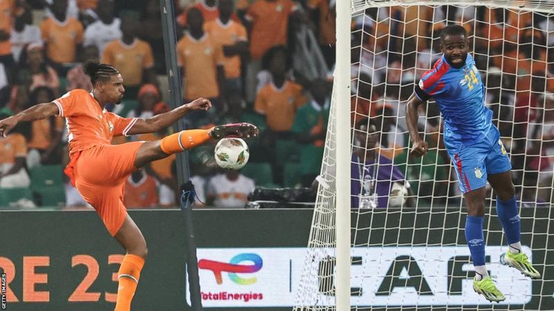 AFCON 2023: Ivory Coast 1-0 DR Congo - Haller fires Elephants into ...