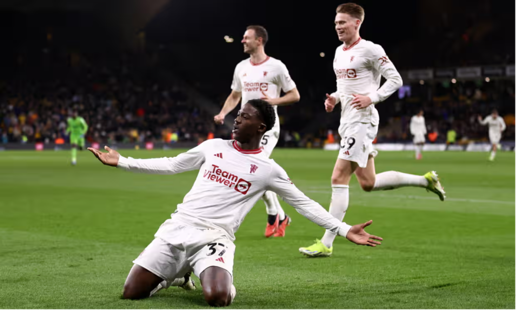 Mainoo strike seals Manchester United’s win against Wolves in seven ...