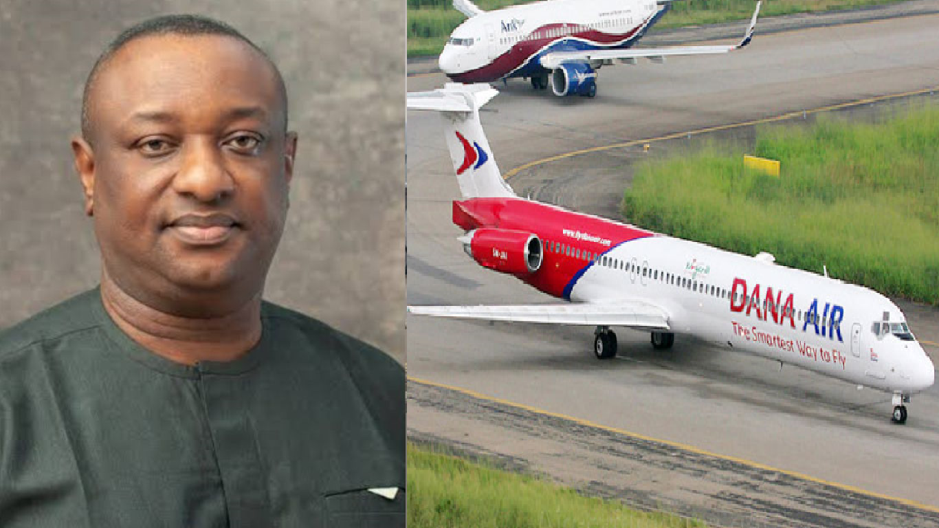 Minister of Aviation, Festus Keyamo suspends the operations of Dana Air ...
