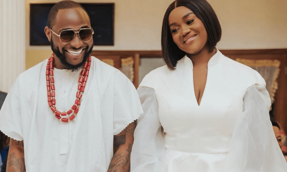 VIDEO: Davido stuns Chioma with surprise bridal shower - The Telegraph ...