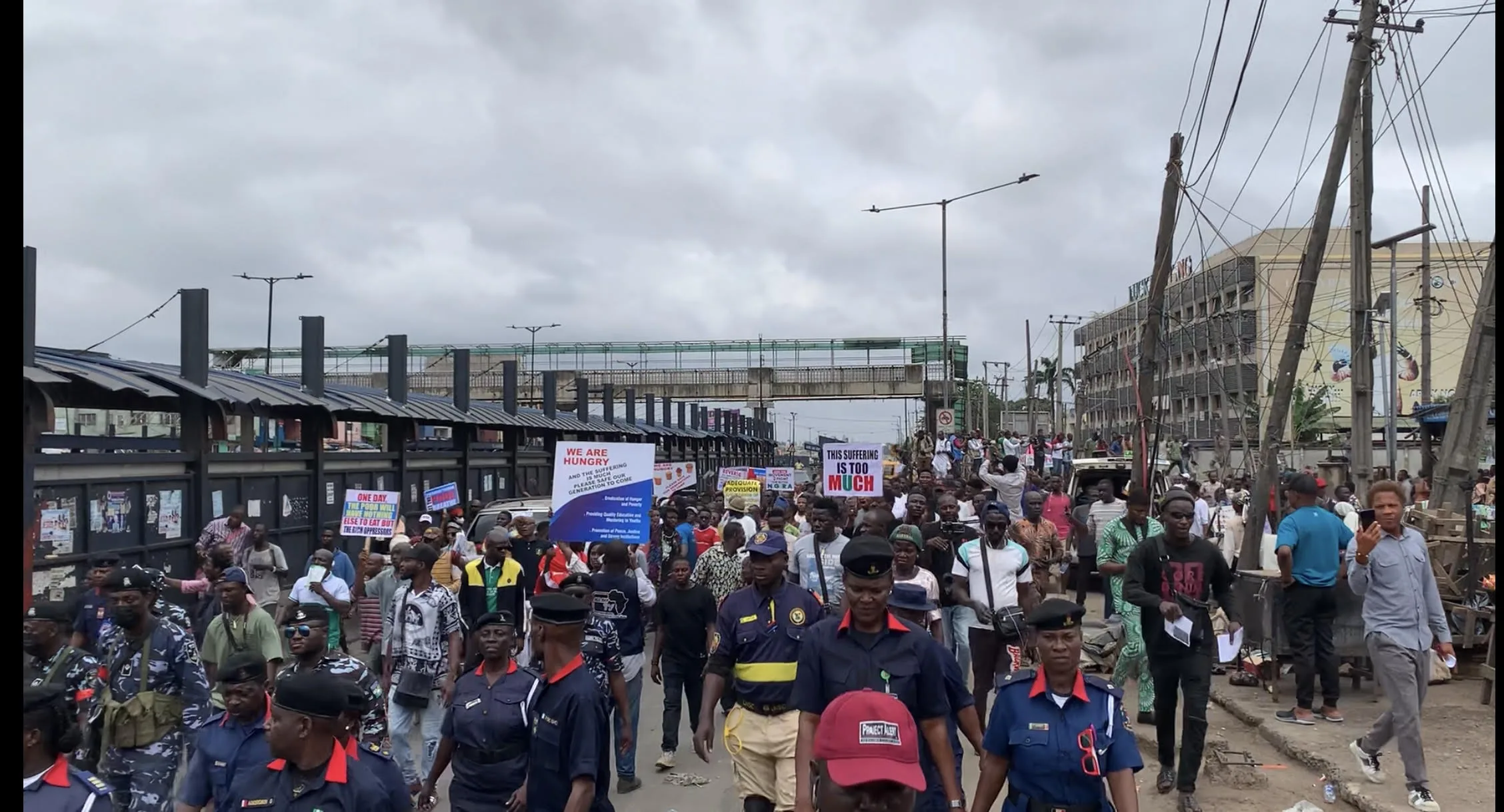 Lagos court restricts protests to two parks amidst extended order - The ...