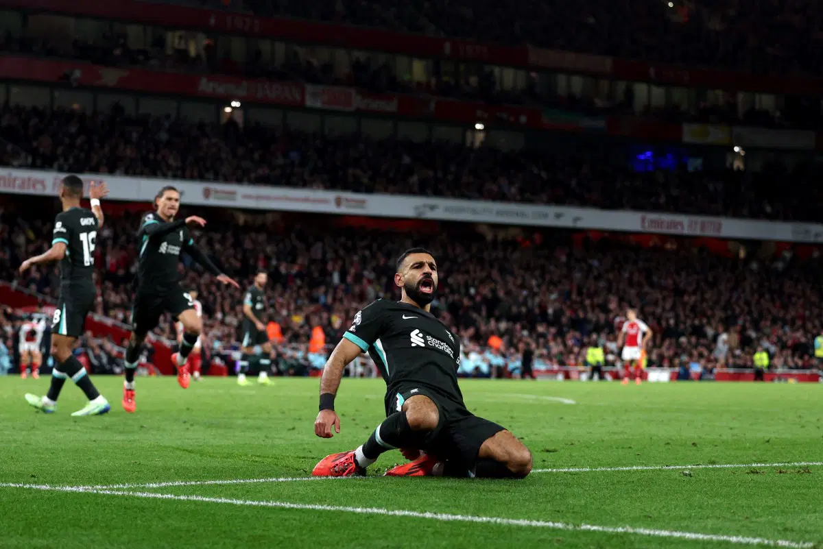EPL: Salah strike hands Liverpool 2-2 draw at Arsenal - The Telegraph ...