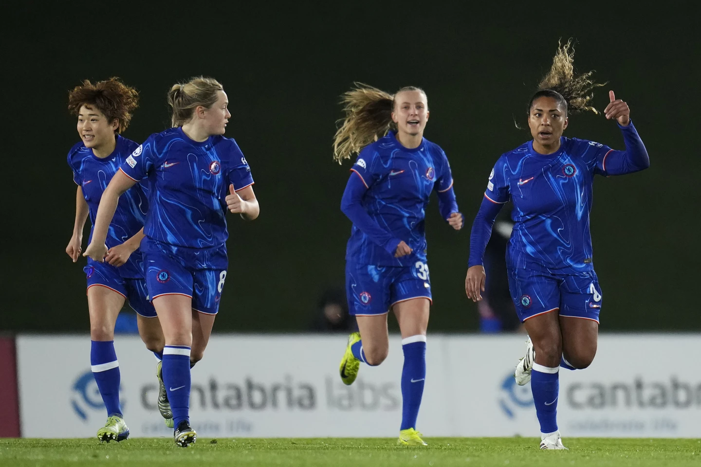 Chelsea secure top spot in women’s Champions League with win in Madrid ...