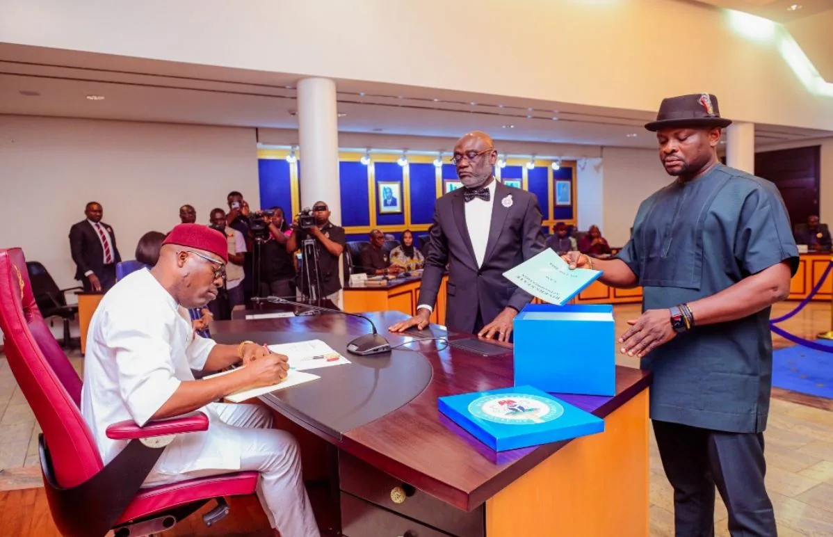 Governor Fubara signs ₦1.1tn Rivers 2025 budget into law - The ...