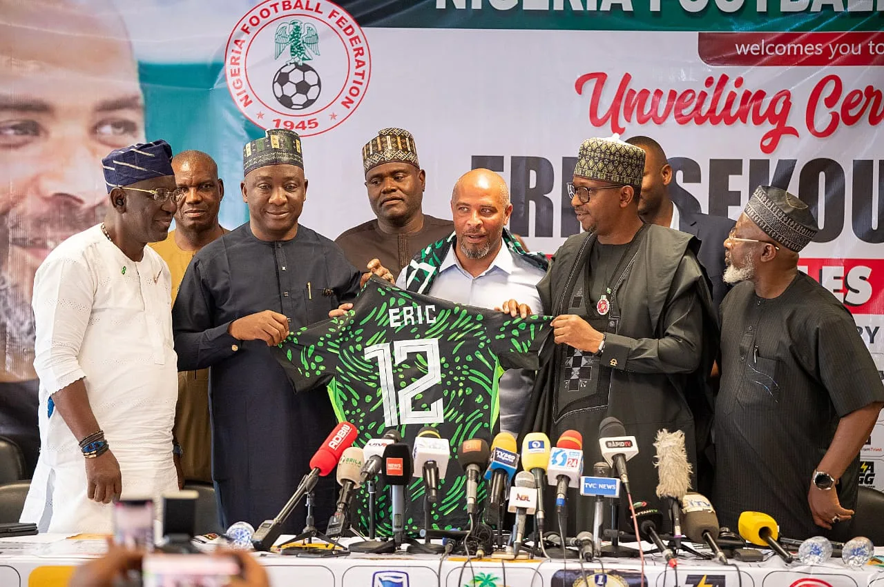 NFF unveils new Super Eagles coach Eric Chelle - The Telegraph Nigeria