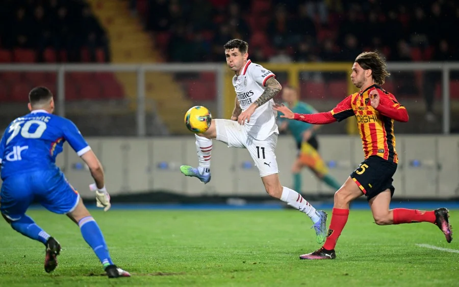 Pulisic double rescues AC Milan at lowly Lecce - The Telegraph Nigeria