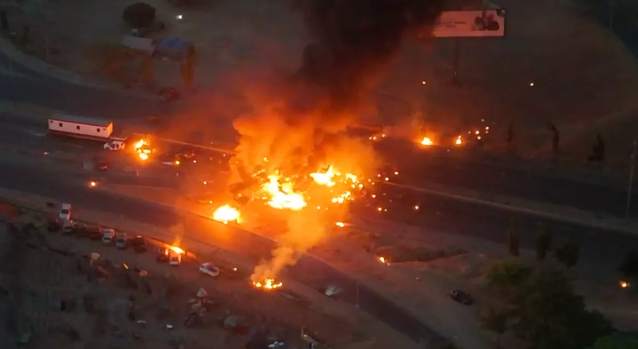 Many feared dead, vehicles burnt as tanker explodes in Abuja - The ...