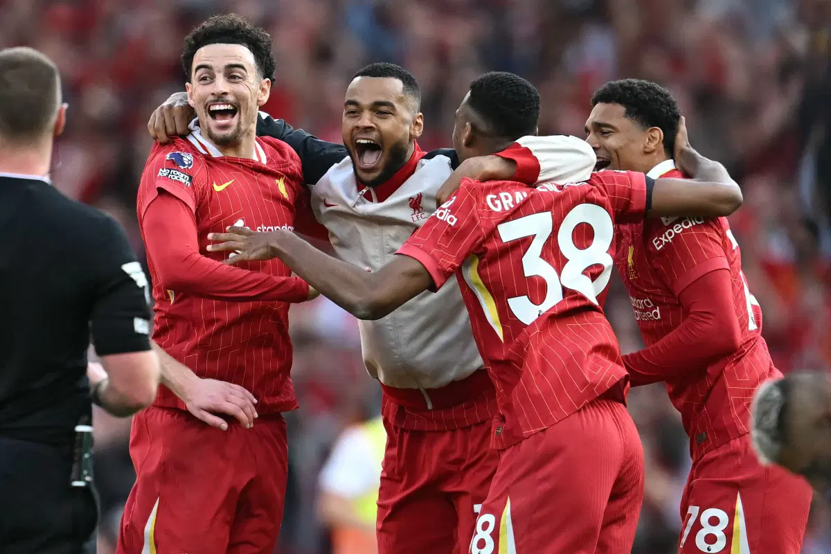 Liverpool beat Spurs 5-1 to clinch Premier League title - The Telegraph ...