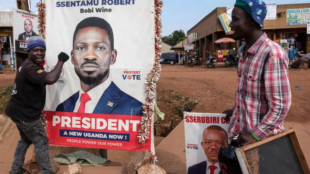 Ugandan army denies seizing opposition leader Bobi Wine amid vote count ...