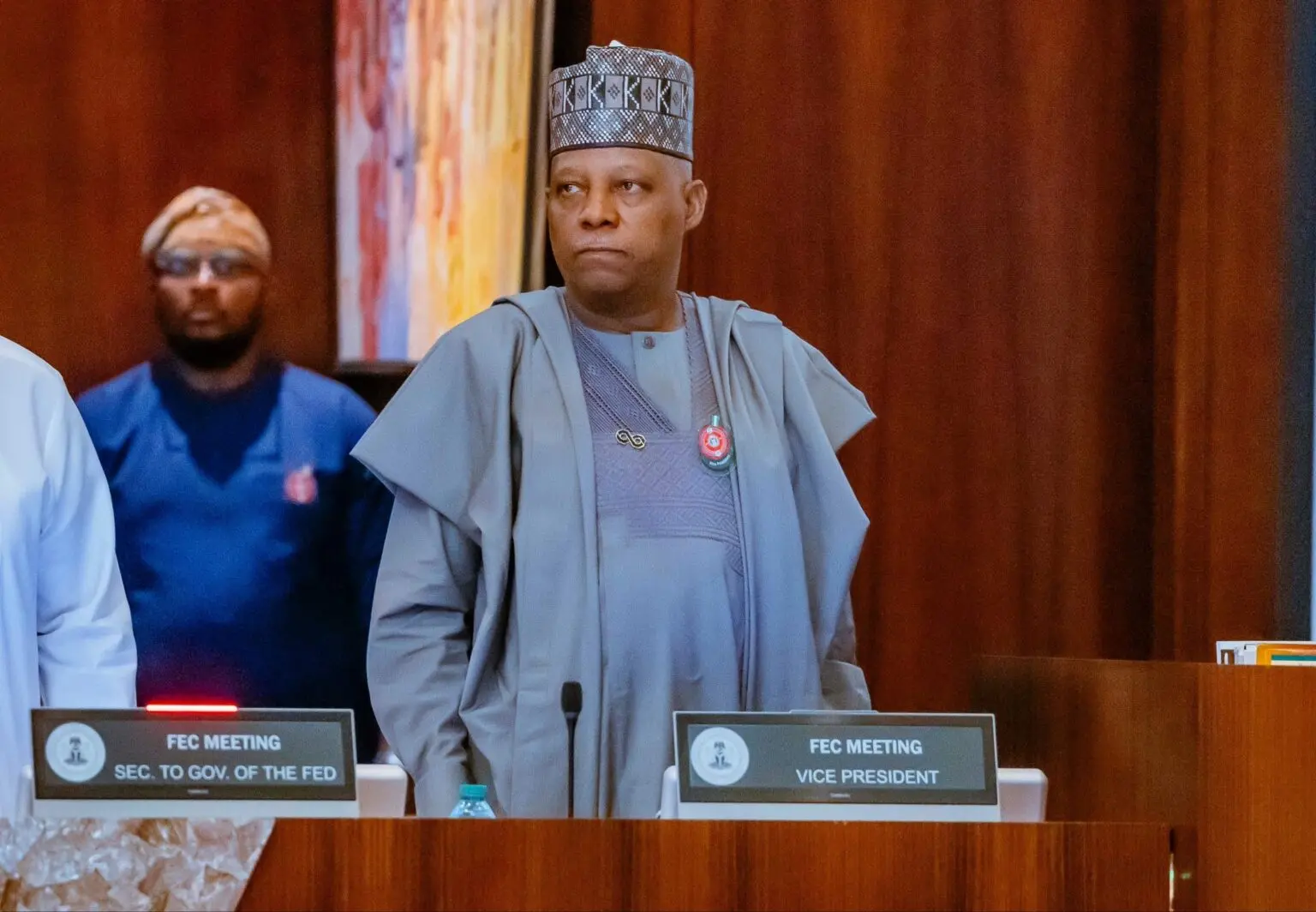 Shettima presides over 156th NEC meeting - The Telegraph Nigeria
